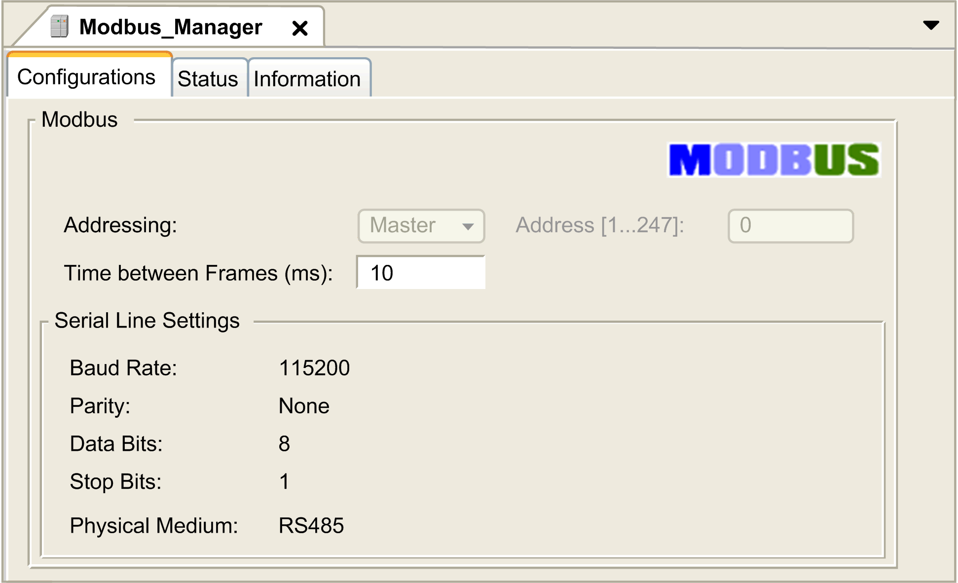 Modbus Manager